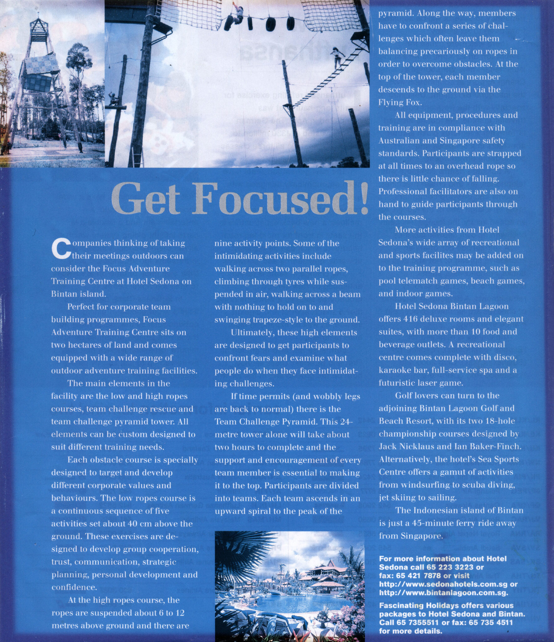 Proven Corporate Team Building Provider - FOCUS Adventure