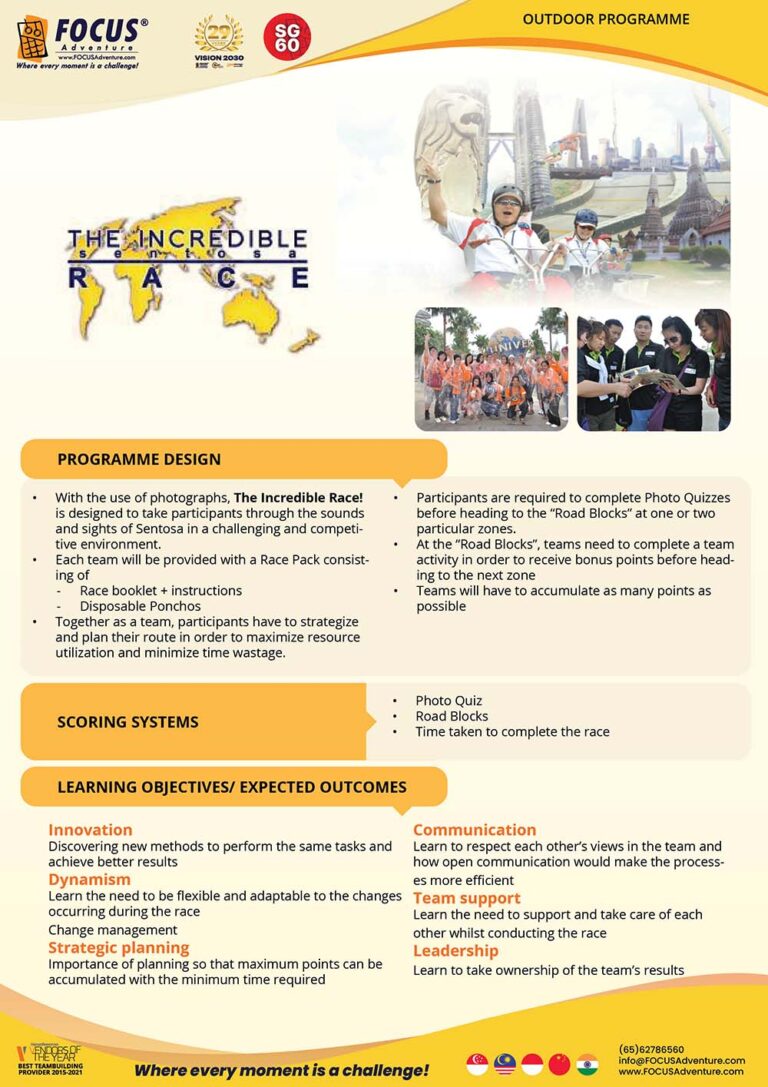 Proven Corporate Team Building Provider - FOCUS Adventure