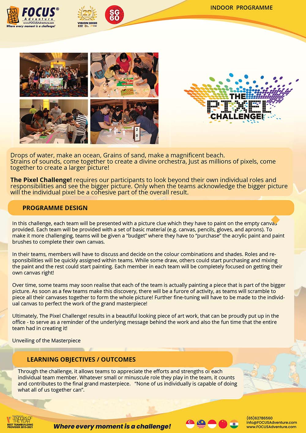 Proven Corporate Team Building Provider - FOCUS Adventure